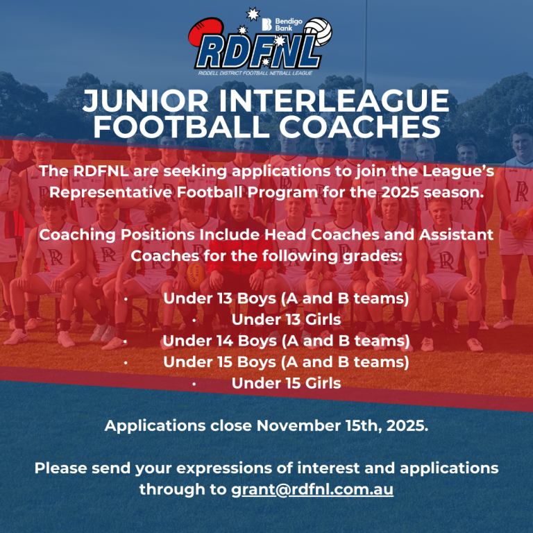 Junior Interleague Football Coaches